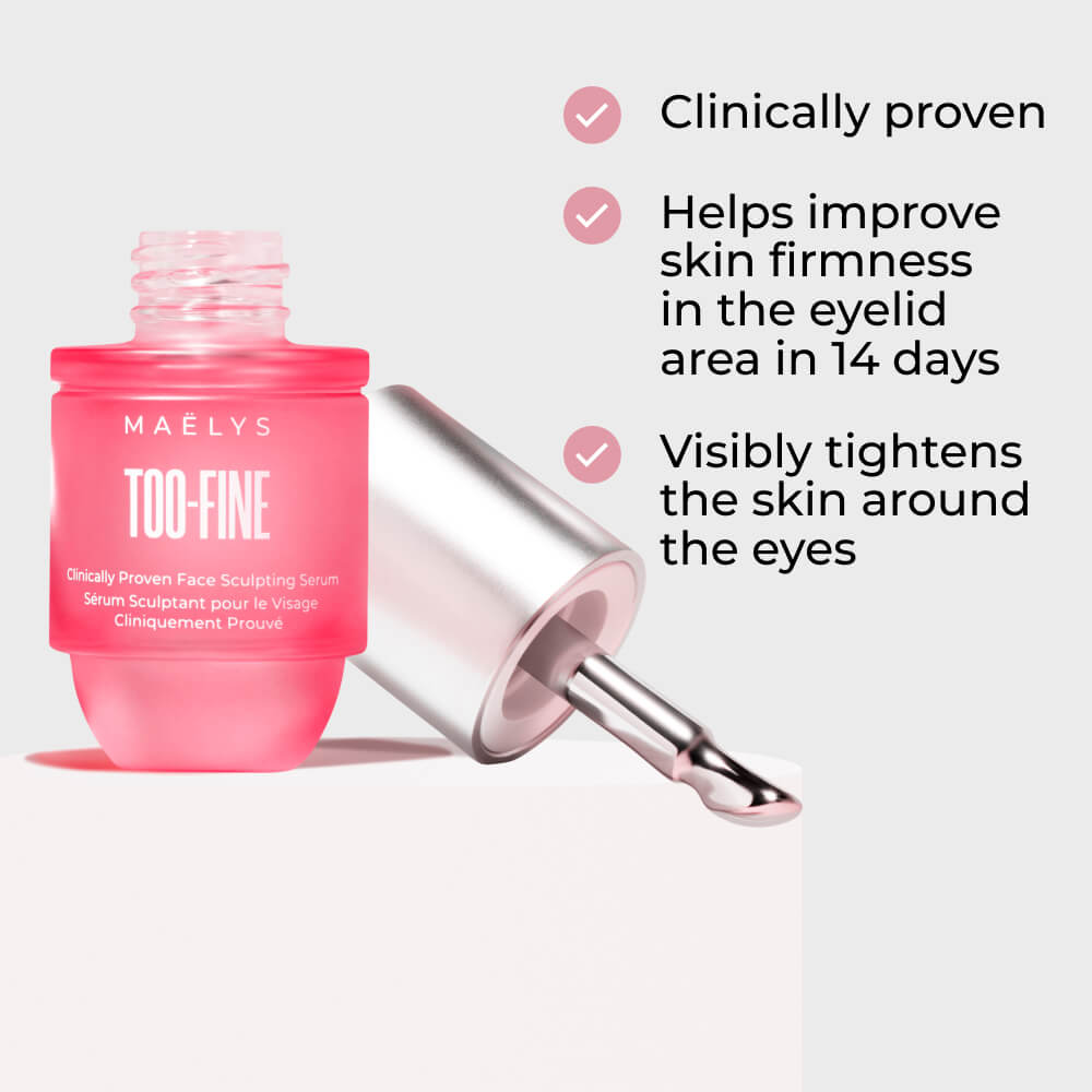 TOO-FINE Clinically Proven Face Sculpting Serum | MAЁLYS®
