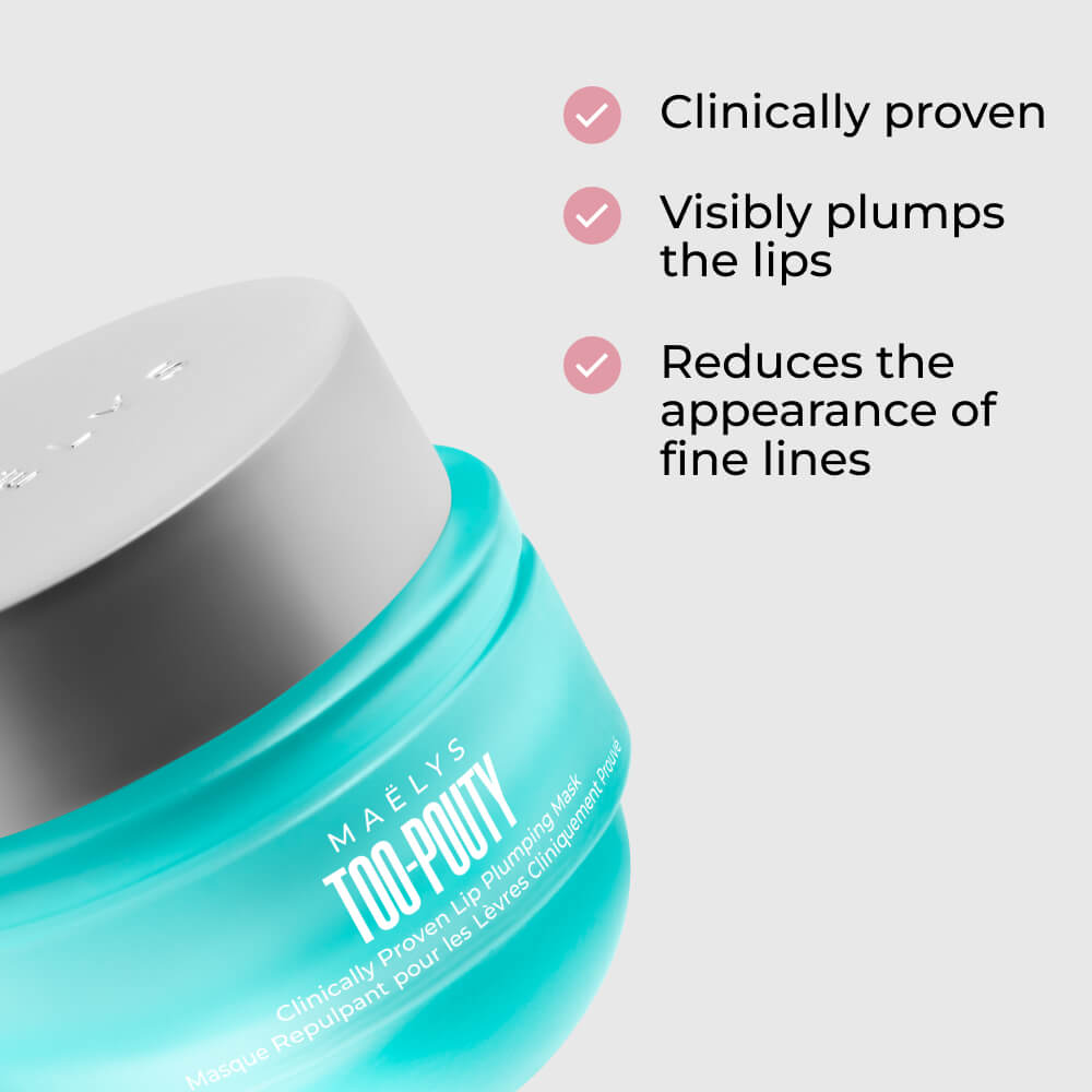 TOO-POUTY Clinically Proven Lip Plumping Mask | MAЁLYS®