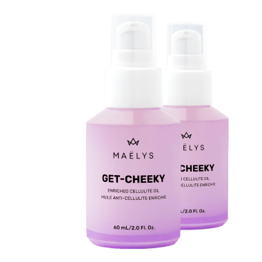 GET-CHEEKY Enriched Cellulite Oil for Booty | MAЁLYS®